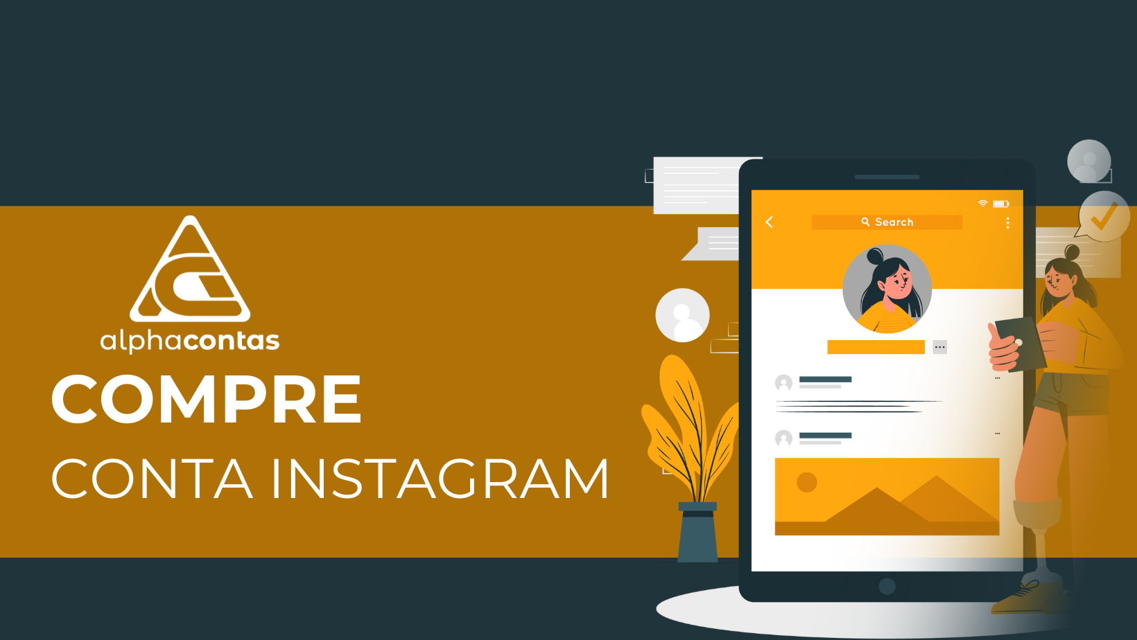 Como funciona a compra e venda perfil Instagram? - Alpha Contas